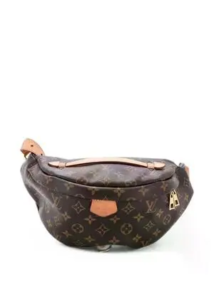 LOUIS VUITTON Bum Bag Monogram Canvas Belt Bag - Brown