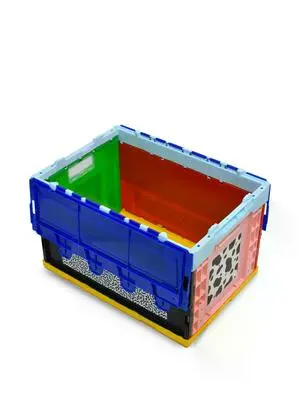 SAINT MXXXXXX St. Michael Mix-print Foldable Storage Box - Blue