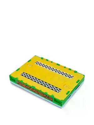 SAINT MXXXXXX Mix-print Foldable Storage Box - Yellow