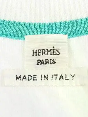 Hermès 2010s L'instruction Du Roy Zoom Silk-panel Top