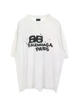 Balenciaga 2010s Logo-print T-shirt