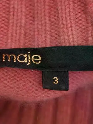 Maje Rib-knit Turtleneck Sweater