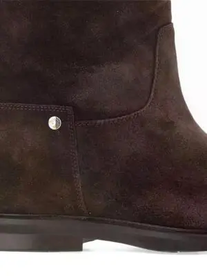 POEVE Eve Suede Rear-zip Boots