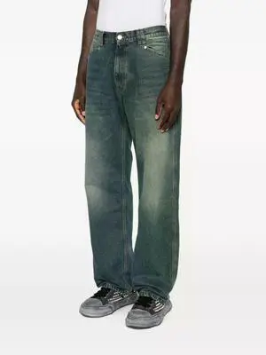 Aries Batten Straight-leg Jeans