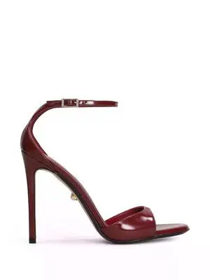 ALEVI MILANO Patent-finish Ankle-strap Sandals