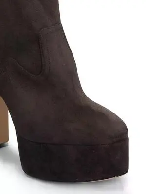 Casadei Platform Ankle Boots