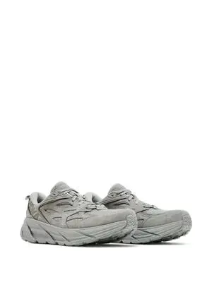 HOKA® Clifton L Suede Sneakers - Grey