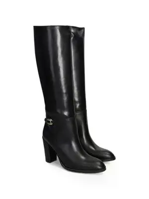 CHANTAL Buckle-detail Knee-high Boots