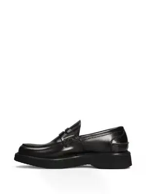 GREEN GEORGE Leather Penny Loafers