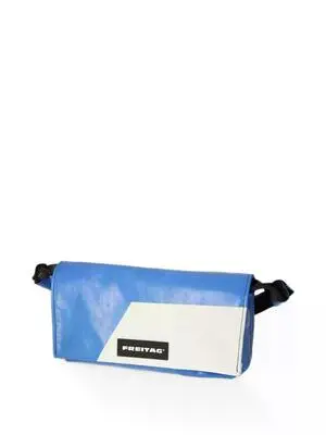 FREITAG Laura Two-tone Logo-patch Shoulder Bag - Blue
