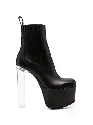 Rick Owens Kiss Platform Ankle Boots