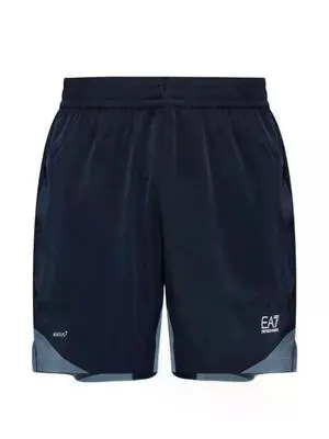 EA7 Logo-print Shorts