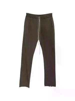 Rick Owens Drawstring-fastening Track Pants - Brown