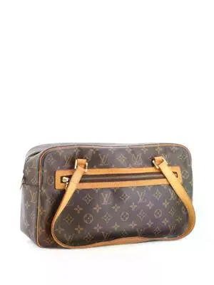 LOUIS VUITTON Cite Handbag Monogram Canvas Gm Shoulder Bag