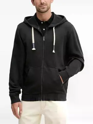 Guess Impact Zip-up Drawstring Hoodie - Black