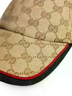 Gucci Gg Cotton Canvas Baseball Hat