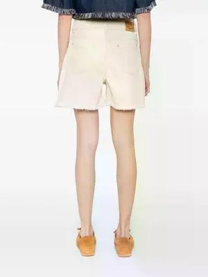 Paul Smith Raw-cut Hem Denim Shorts