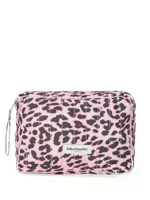 LOLLYS LAUNDRY Quilted Make Up Bag - Pink