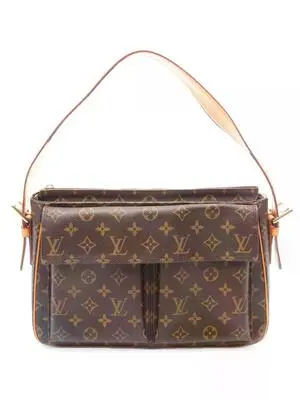 LOUIS VUITTON 2003 Gm Vivacite Monogram Shoulder Bag