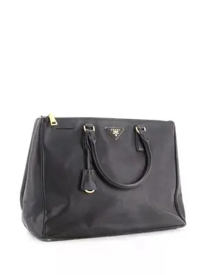 Prada Double Zip Lux Saffiano Leather Large Tote Bag