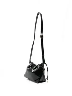 A.p.c. Mini Ninon Leather Shoulder Bag - Black