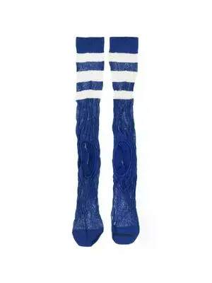 Dsquared2 Striped Cut-out Socks