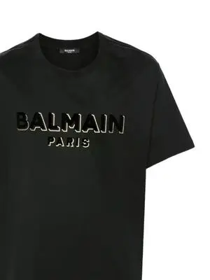 Balmain Logo-print Cotton T-shirt