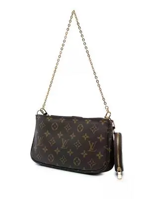 LOUIS VUITTON Monogram Multi Pochette Accessoires Satchel