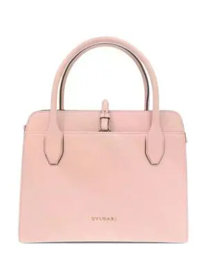 BVLGARI 2016-2026 Leather Alba Satchel