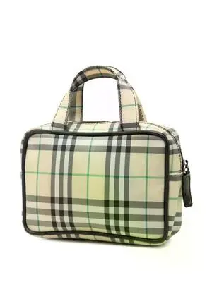 Burberry 2000-2017 House Check Canvas Handbag