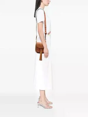 CHLOÉ 2017 Small Leather Braided Hudson Crossbody Bag