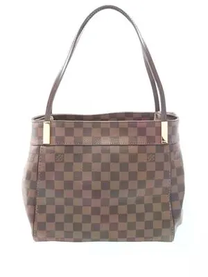 LOUIS VUITTON Damier Ebene Shoulder Bag - Brown