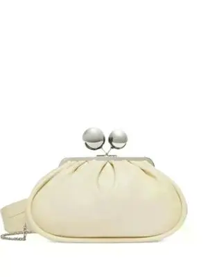 Max Mara Medium Pasticcino Bag In Glossy Nappa Leather