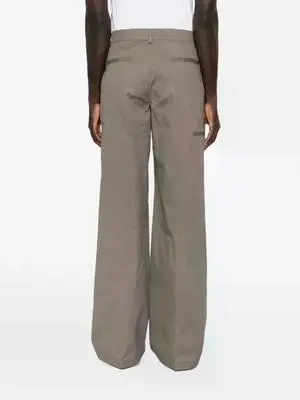 Rick Owens Drawstring-waist Wide-leg Trousers