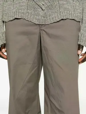 Rick Owens Drawstring-waist Wide-leg Trousers