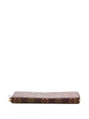 LOUIS VUITTON Clemence Wallet Monogram Canvas Small Wallets