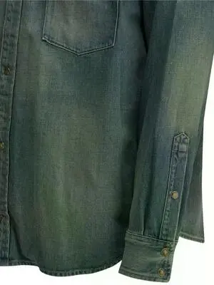 A.PRESSE Western-yoke Denim Shirt