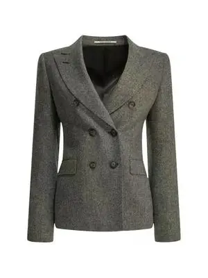 Tagliatore Herringbone Double-breasted Blazer
