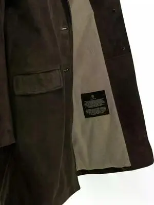 SEMPER Single-breasted Leather Coat