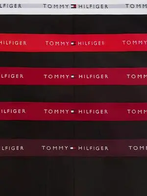 Tommy Hilfiger Logo-waistband Trunks - Black