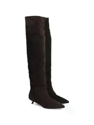 ALEVI MILANO Pointed-toe Over-the-knee Boots