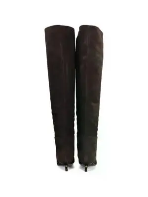 ALEVI MILANO Pointed-toe Over-the-knee Boots