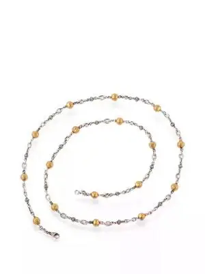 SYLVA & CIE Diamond Bead Necklace - Silver
