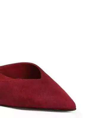 ALEVI MILANO Camilla Pointed-toe Ankle-strap Pumps