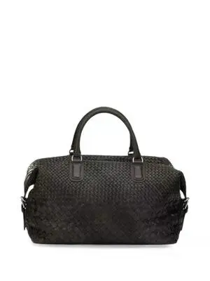 Officine Creative Armor 019 Woven Leather Tote Bag