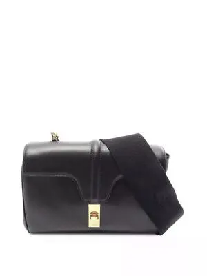 CELINE 2015-2026 Teen Smooth Calfskin Soft 16 Crossbody Bag