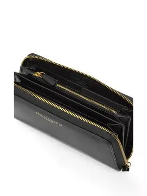 GIANNI CHIARINI Logo-print Leather Wallet