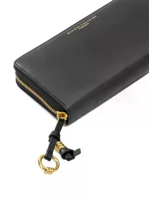 GIANNI CHIARINI Logo-print Leather Wallet - Black