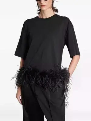 DARKPARK Smith Feather-trim T-shirt