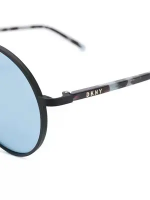 Dkny Aviator-frame Tinted Sunglasses